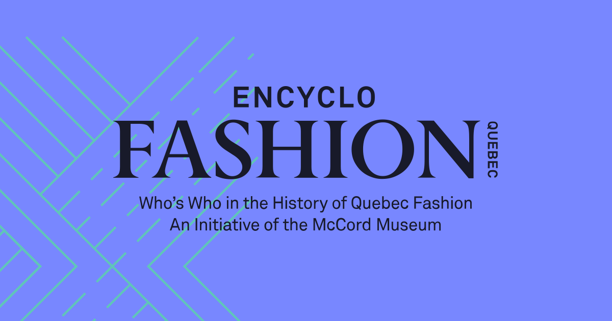 Lily Simon - EncycloModeQC - Musée McCord